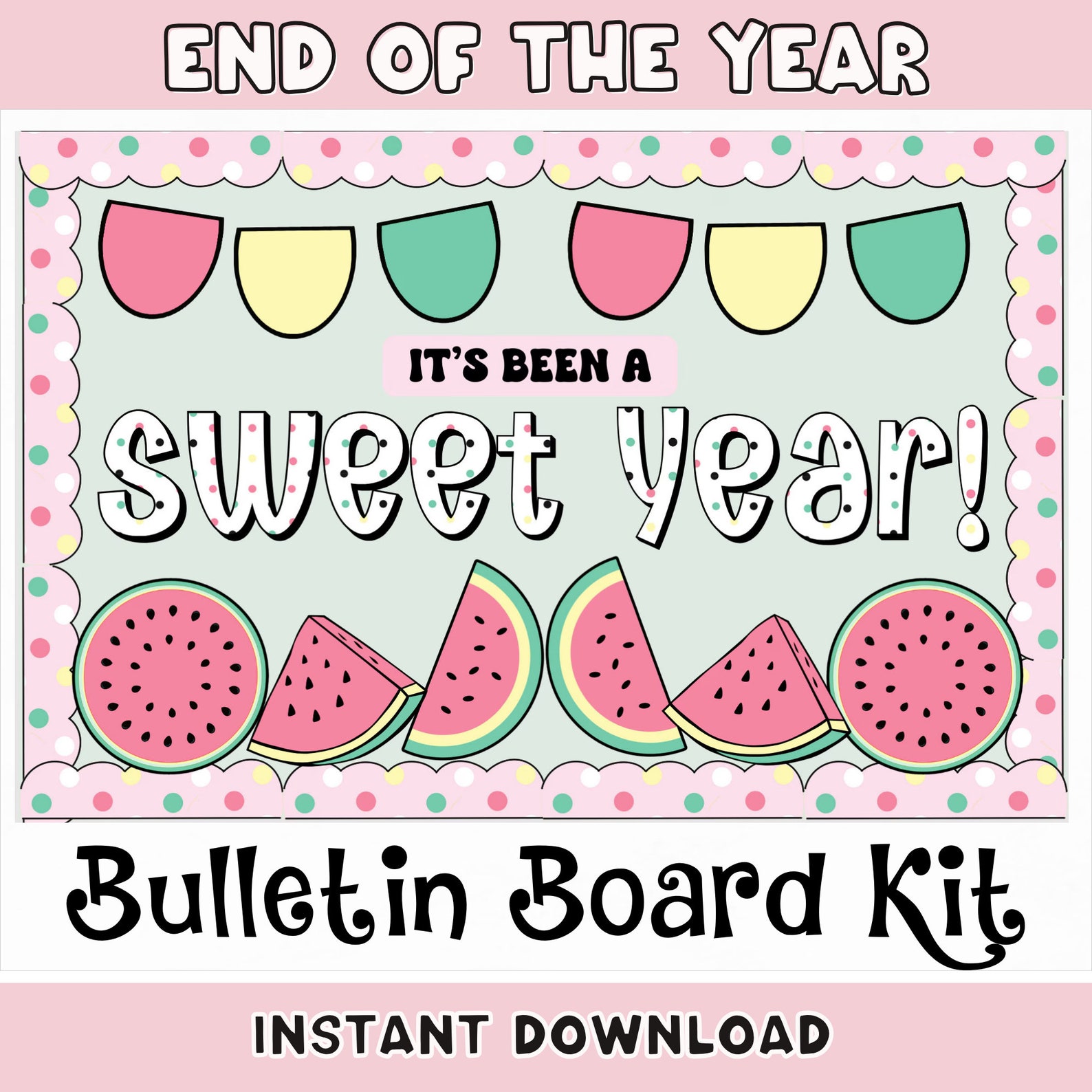 End of the Year Bulletin Board Kit | Printable May Bulletin Board ...