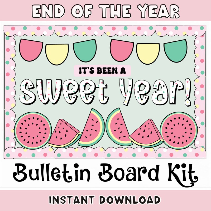 Watermelon Bulletin Board - Etsy