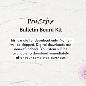 Halloween Themed Bulletin Board Set | Printable October Board Kit | We ...