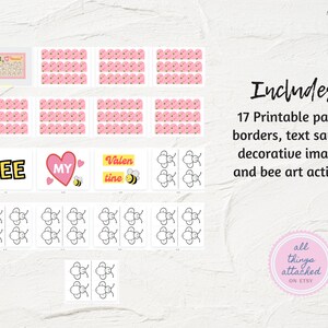 Valentine's Day Bulletin Board Set | Printable February Bulletin Board ...