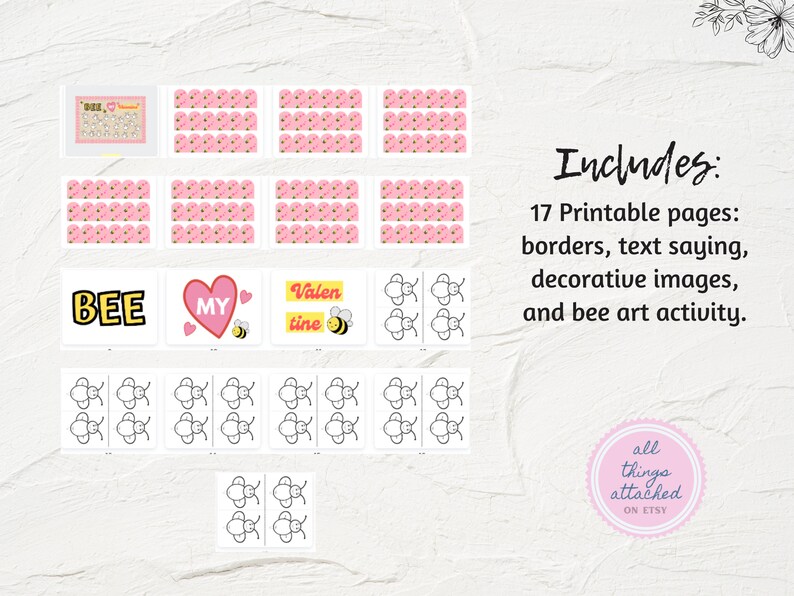 Valentine's Day Bulletin Board Set | Printable February Bulletin Board ...