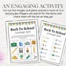 Back to School Scavenger Hunt | Printable Back to School Activity for ...