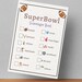 Superbowl Scavenger Hunt | Printable Superbowl Activity for Kids ...