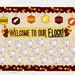 Thanksgiving Themed Bulletin Board Kit | Printable November Board ...