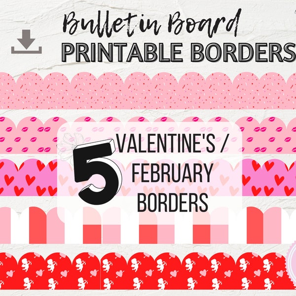 February Bulletin Board - Etsy