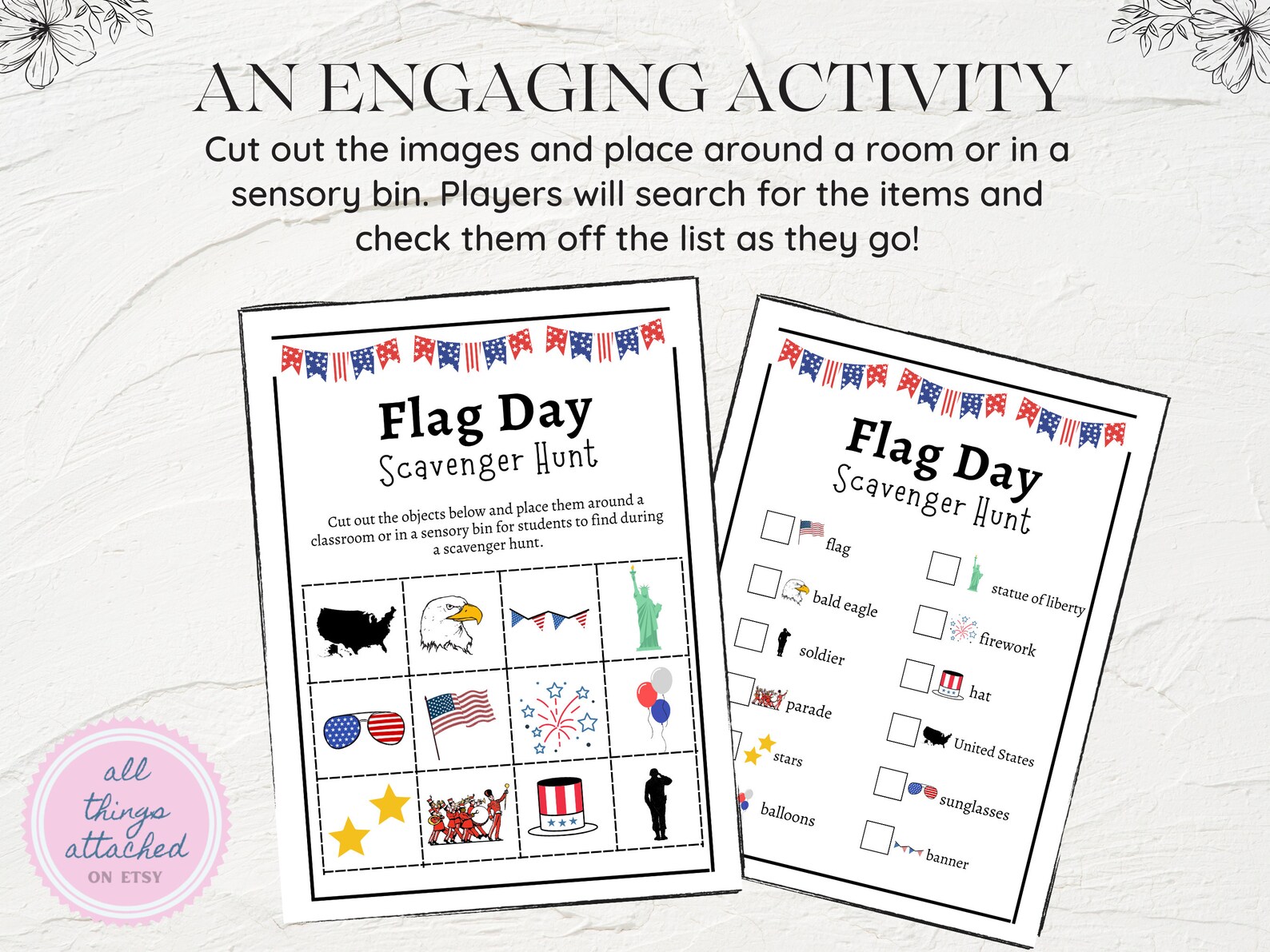 Flag Day | Printable Flag Day Activity for Kids | Flag Day Game for ...