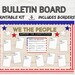 Constitution Bulletin Board Idea Printable Bulletin Board Kit Bill of ...