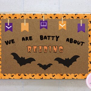 Halloween Themed Bulletin Board Set | Printable October Board Kit | We ...