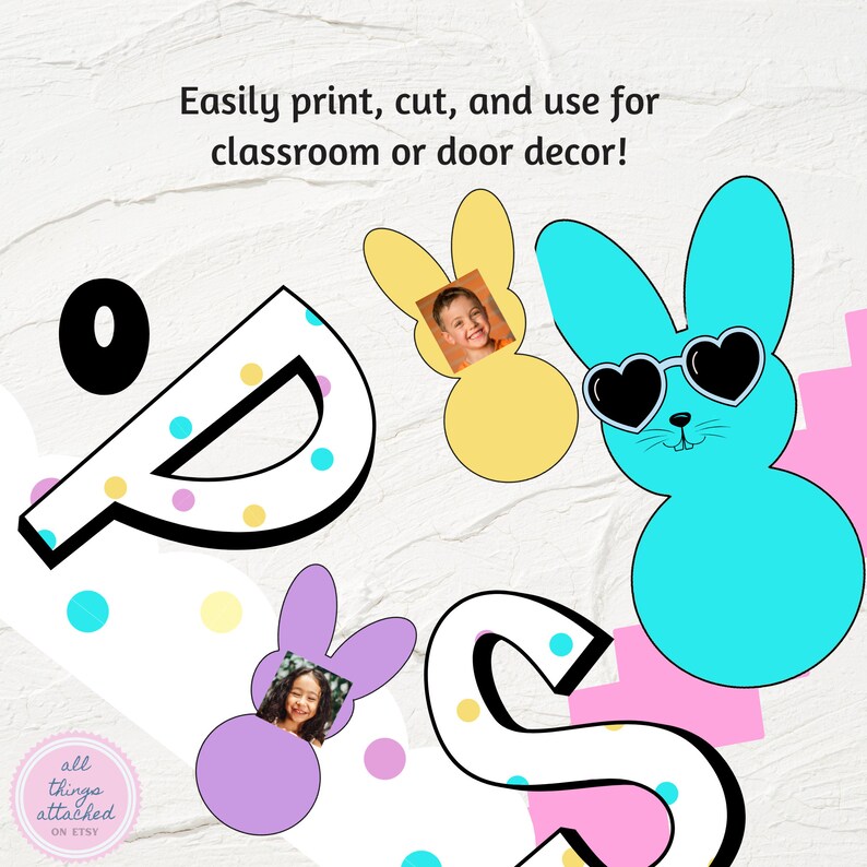 April Bulletin Board Kit | Peeps Bulletin Board | Easter Bulletin Board ...
