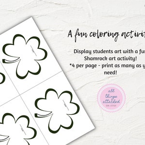 St. Patricks Day Themed Bulletin Board | Printable March Bulletin Board ...