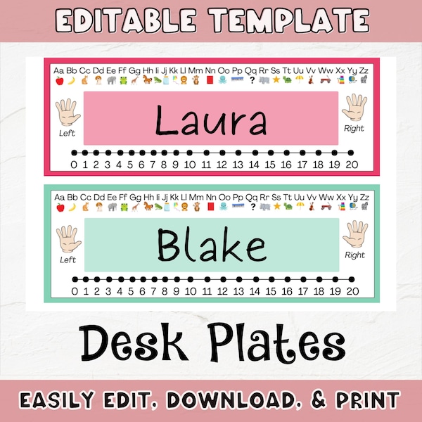 March Name Tags - Etsy
