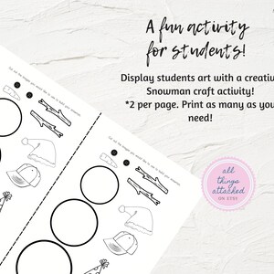 Winter Bulletin Board Kit | Printable January Bulletin Board Set ...