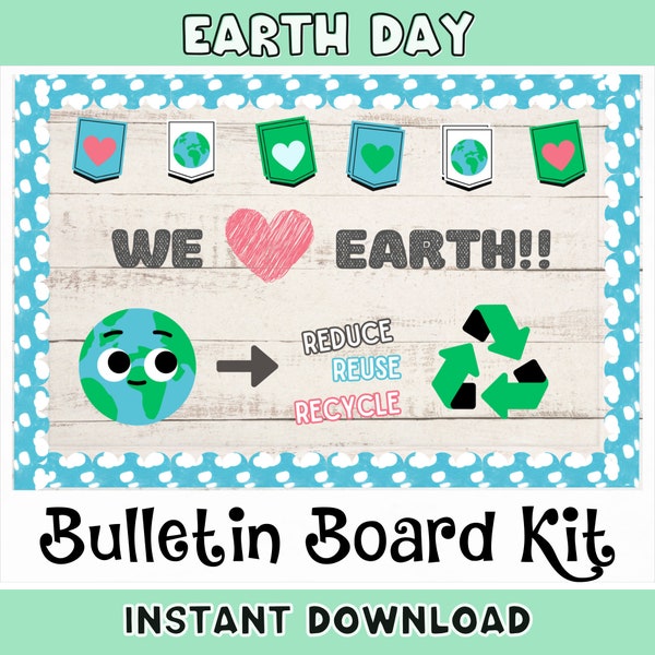 Recycling Bulletin Board - Etsy