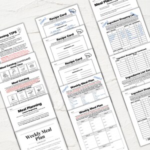 Printable Life Skills Lesson | Kids Meal Planning Activity | NO PREP ...