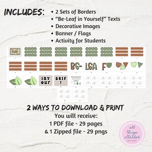 Motivational Bulletin Board | Believe in Yourself Bulletin Board Kit ...