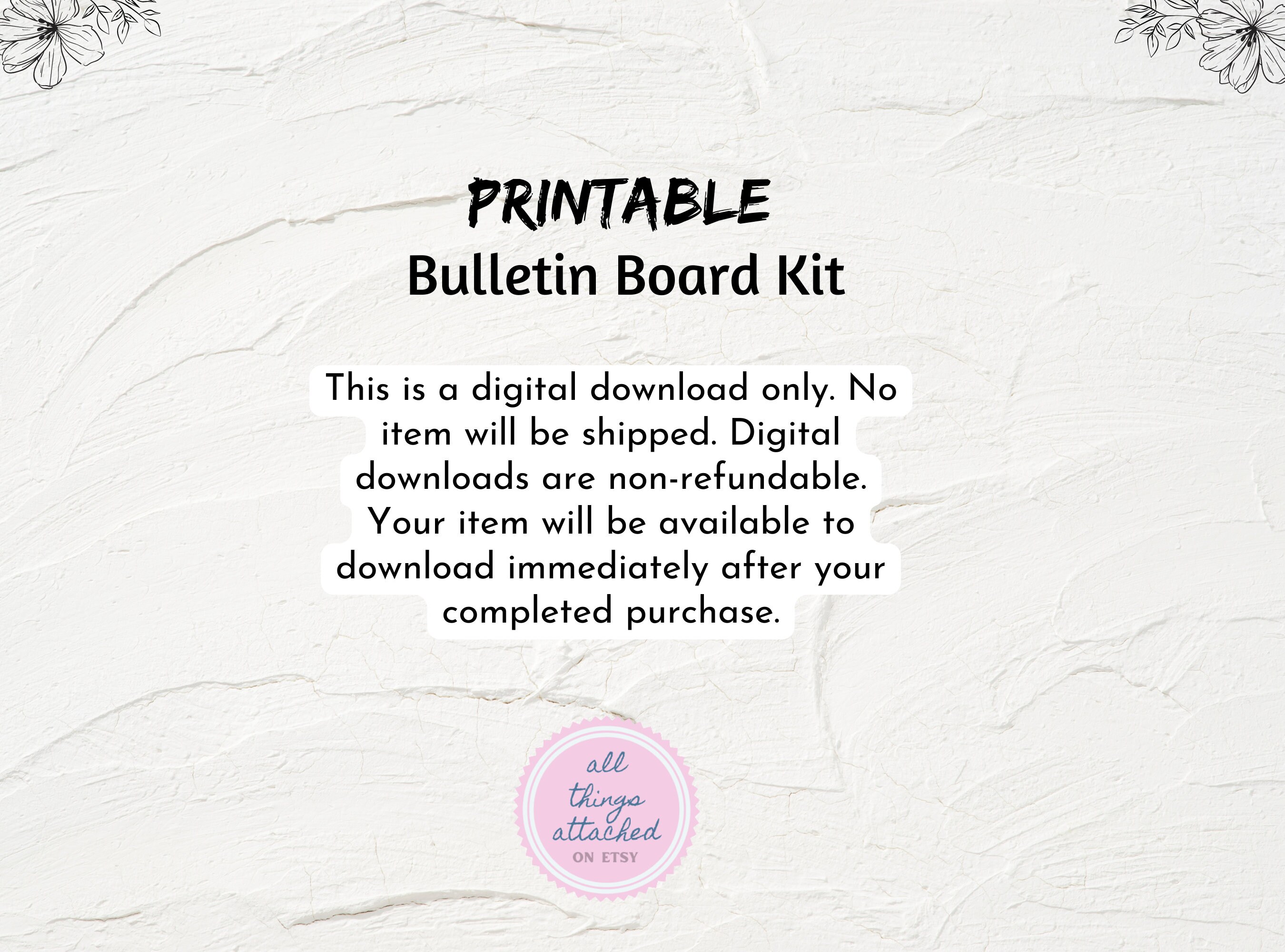 Fall Themed Bulletin Board Set | Printable Back to School Board Kit ...