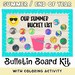 May Bulletin Board Kit | Our Summer Bucket List | With Classroom ...