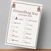 Groundhog Day Scavenger Hunt | Printable Groundhog Day Activity for ...