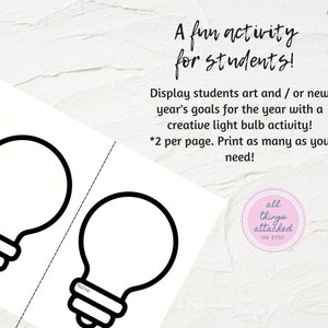 This Year Looks Bright | New Year Bulletin Board | Printable January ...