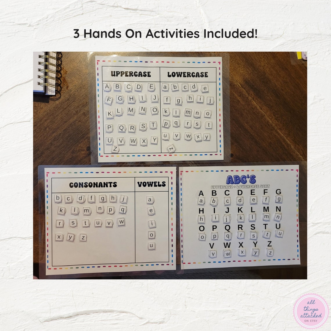 Alphabet Letter Sorting Activity | Printable Preschool Alphabet Game ...