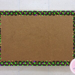 Halloween Bulletin Board | Printable Borders | Halloween Themed Colors ...