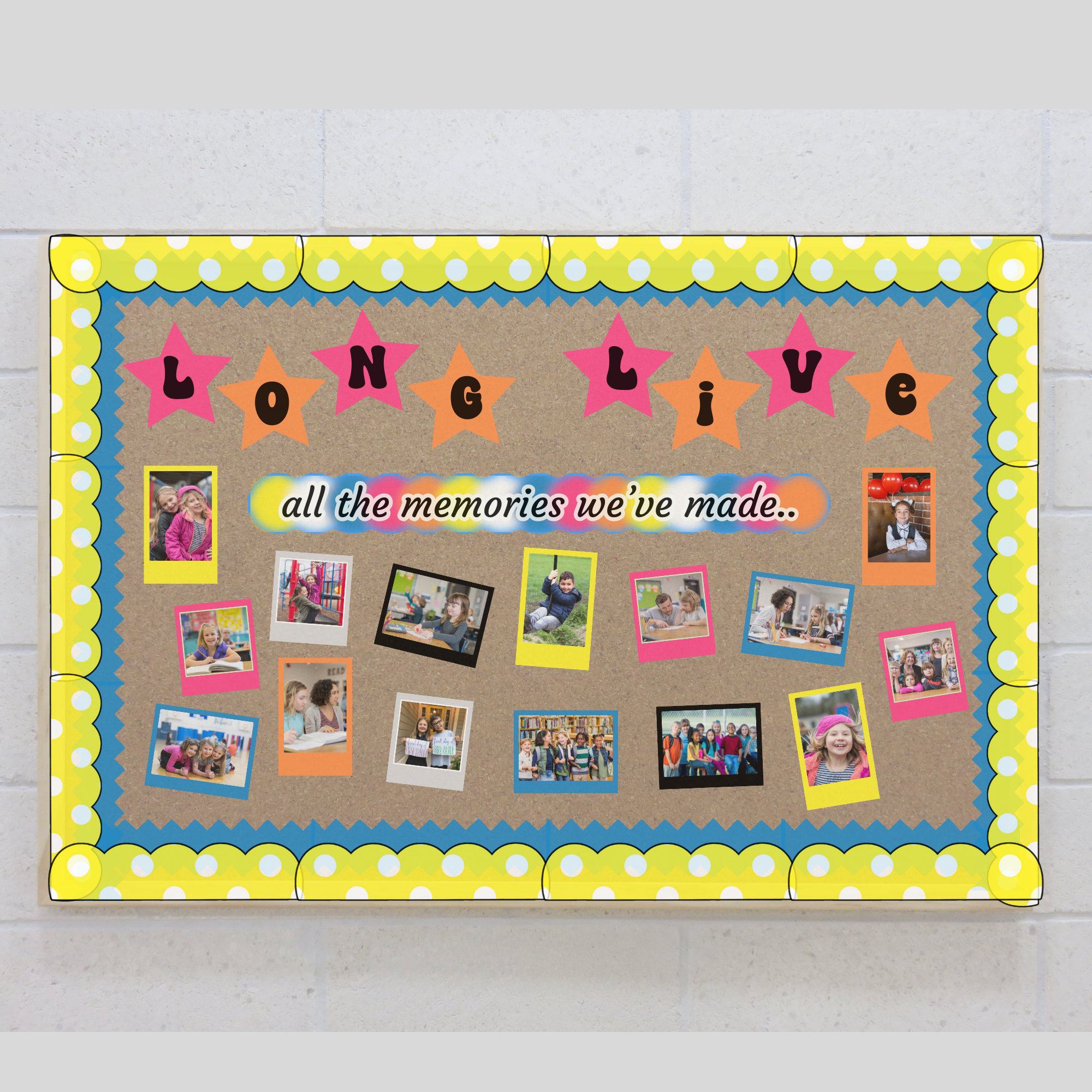 Class Memories Bulletin Board Set | Printable Bulletin Board Kit for ...