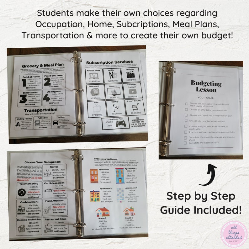 Financial Literacy Game for Kids | Printable Budgeting Activity | Learn ...