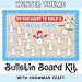Winter Bulletin Board Kit | Printable January Bulletin Board Set ...