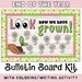 Groundhog Day Themed Bulletin Board | Printable Winter Bulletin Board ...