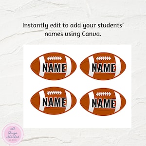 Back to School Football Bulletin Board Set | Printable Fall Bulletin ...