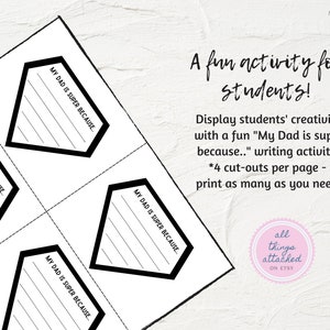 Father's Day Bulletin Board | Printable June Bulletin Board Kit | Our ...