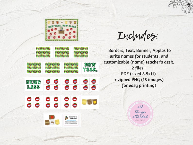 New Year New Class Bulletin Board Back to School Bulletin Board Idea ...