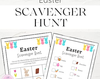 Superbowl Scavenger Hunt | Printable Superbowl Activity for Kids ...