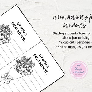 Mother's Day Bulletin Board Kit | Classroom Board Idea Bulletin Board ...