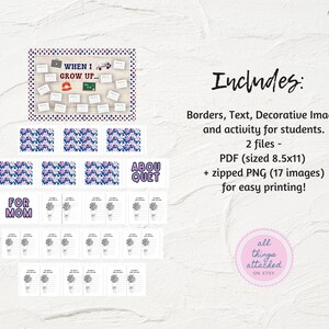 Labor Day Themed Bulletin Board | Patriotic Printable Bulletin Board ...