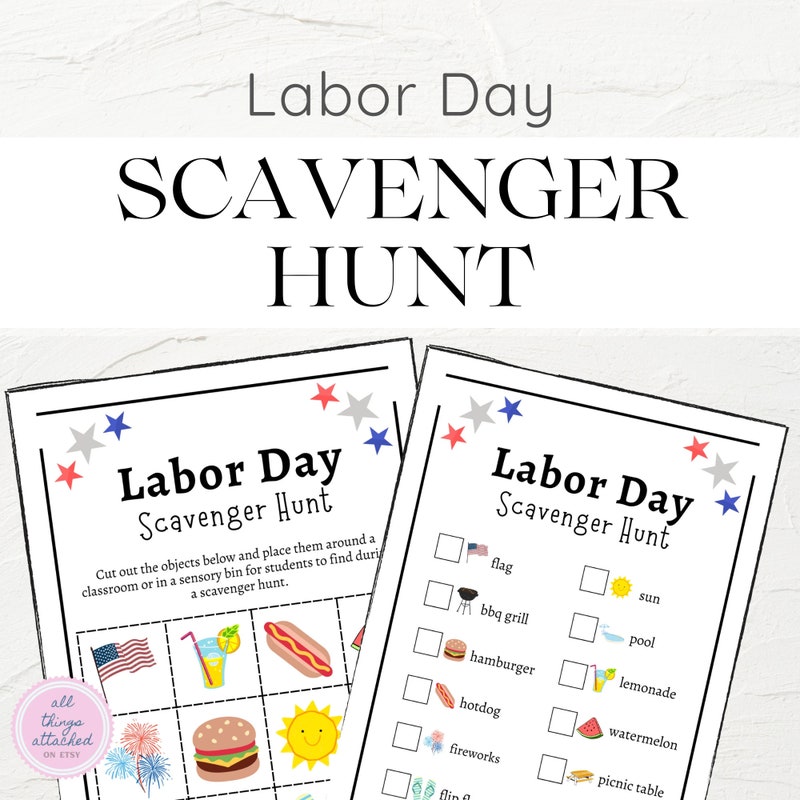Labor Day Craft for Kids - Etsy