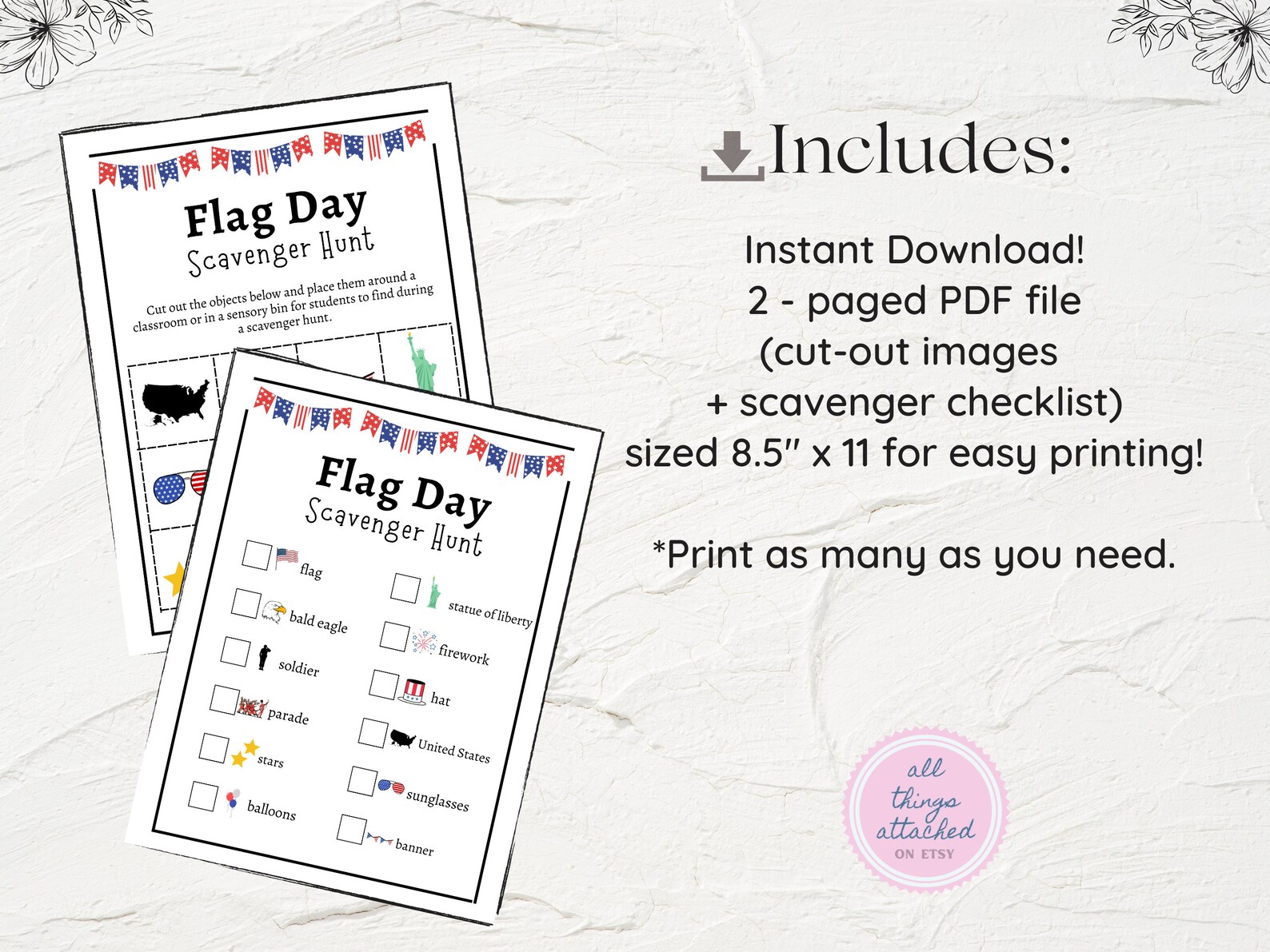 Flag Day | Printable Flag Day Activity for Kids | Flag Day Game for ...