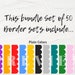 Printable Bulletin Borders | 50 Bulletin Board Borders | Decorative ...