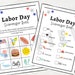 Labor Day Scavenger Hunt | Printable Labor Day Day Activity for Kids ...