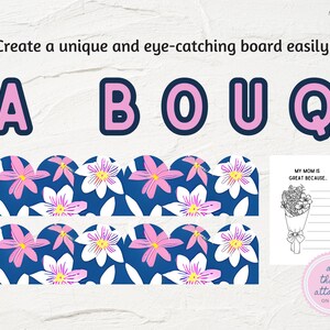 Mother's Day Bulletin Board Kit | Classroom Board Idea Bulletin Board ...