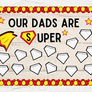 Father's Day Bulletin Board | Printable June Bulletin Board Kit | Our ...