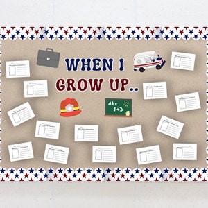 Labor Day Themed Bulletin Board | Patriotic Printable Bulletin Board ...