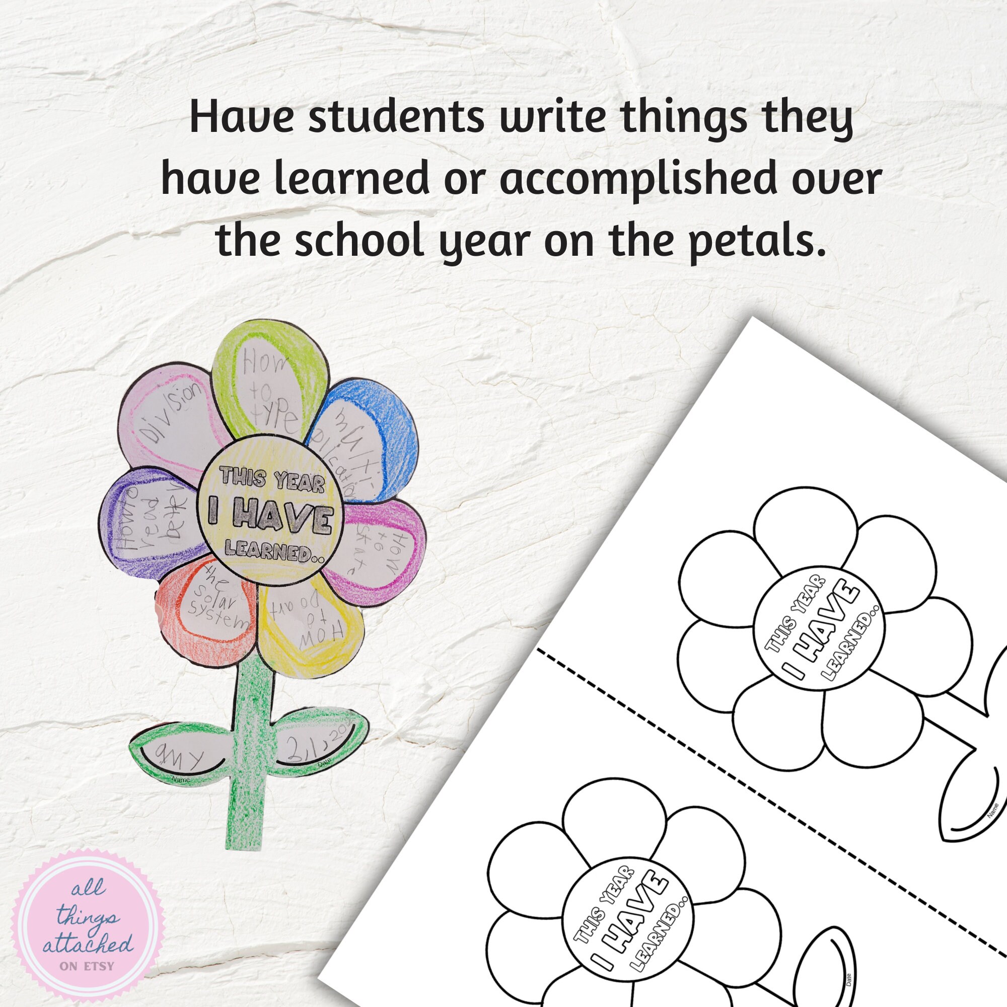 End of the Year Bulletin Board Kit | Look How We Have Grown Bulletin ...