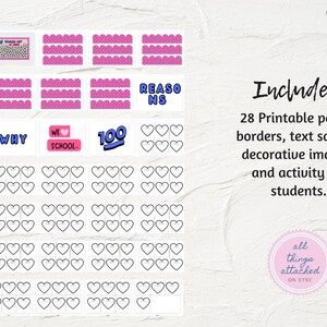 100th Day of School Bulletin Board | Printable 100th Day Bulletin Board ...