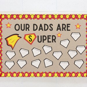 Father's Day Bulletin Board | Printable June Bulletin Board Kit | Our ...