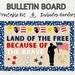 Veterans Day Bulletin Board Idea Printable Bulletin Board Kit Land of ...