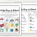 100th Day of School Scavenger Hunt | Printable Scavenger Hunt | 100th ...