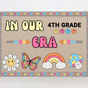 In Our Era Board | Printable Bulletin Board Kit | Groovy Classroom ...