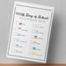 100th Day of School Scavenger Hunt | Printable Scavenger Hunt | 100th ...