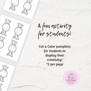 Halloween Bulletin Board | Printable Trick or Treat Our Class is Sweet ...